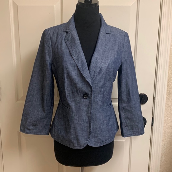 The Limited | Jackets & Coats | The Limited Small Blue Jacket | Poshmark